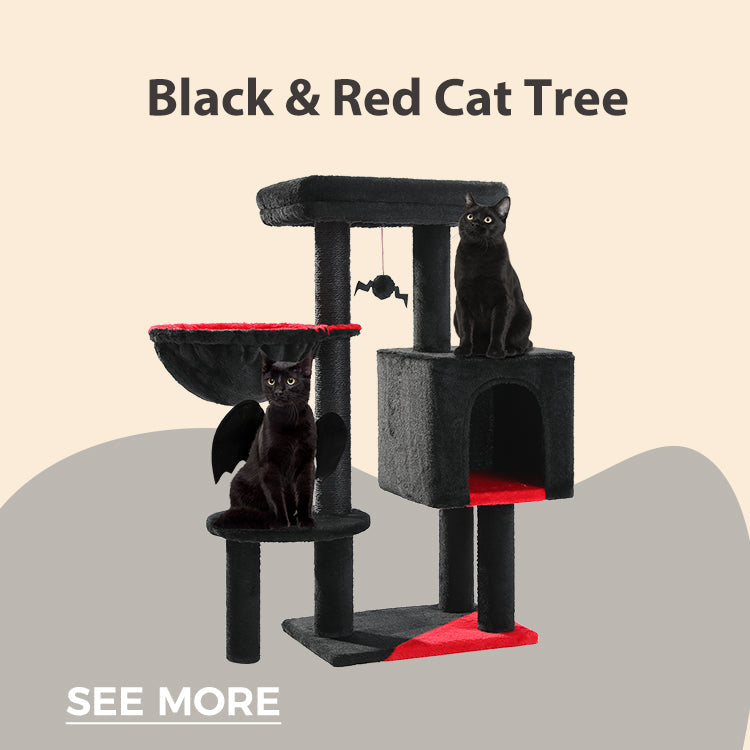 Black & Red Cat Tree Series – PAWZ Road AU